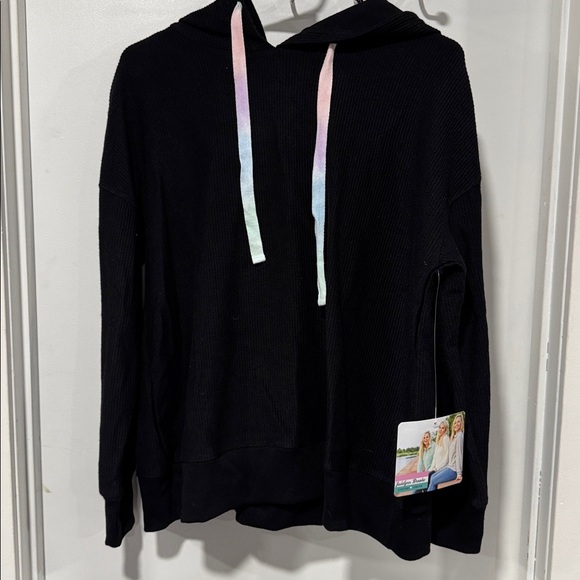 Jadelynn Brooke | Tops | Jadelynn Brooke Black Hoodie With Pink ...